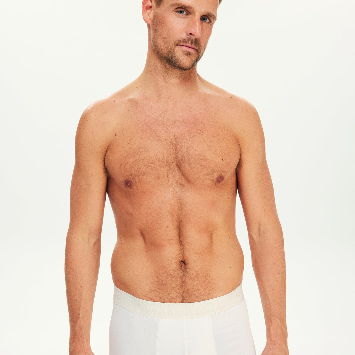 Micro Modal Extra Yumuşak Erkek Boxer Ekru – House of Silk